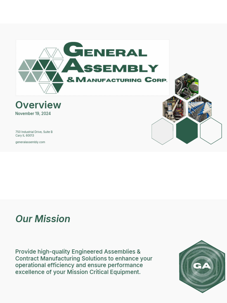 General Assembly Overview | PDF | Printed Circuit Board | Business Process