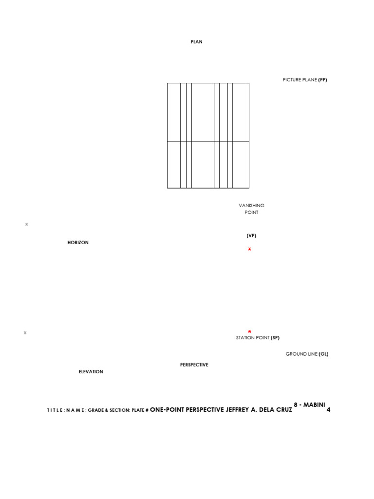 PLATE 4-PERFORMANCE-ONE POINT PERSPECTIVE-try | PDF