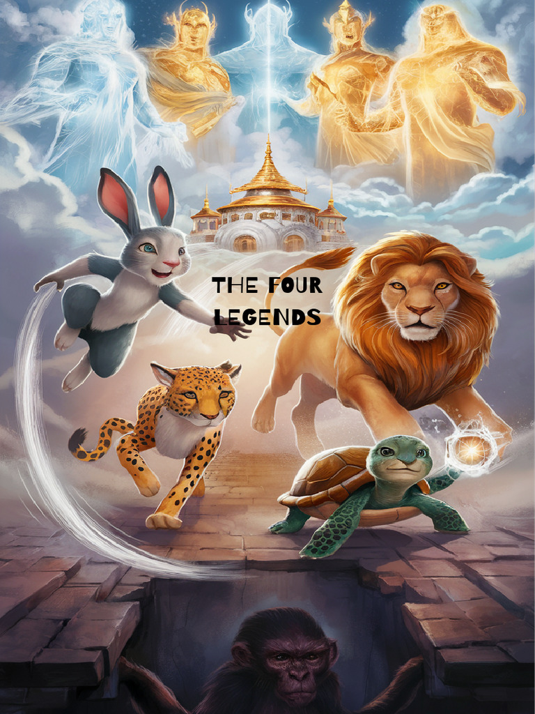 Long Long Ago, 4 LEGENDS Protected This World. | PDF