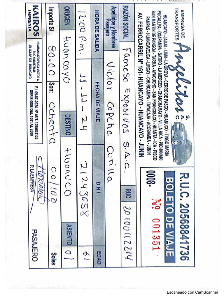 noviembre boletas | PDF
