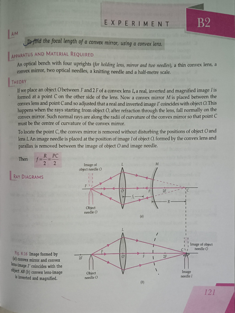 Experiment -6 | PDF | Optics | Mirror