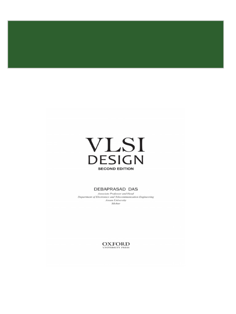 Vlsi Design 2nd Edition 0198094868 all chapter instant download | PDF ... Vlsi Design 2nd Edition 0198094868 all chapter instant download | PDF ...