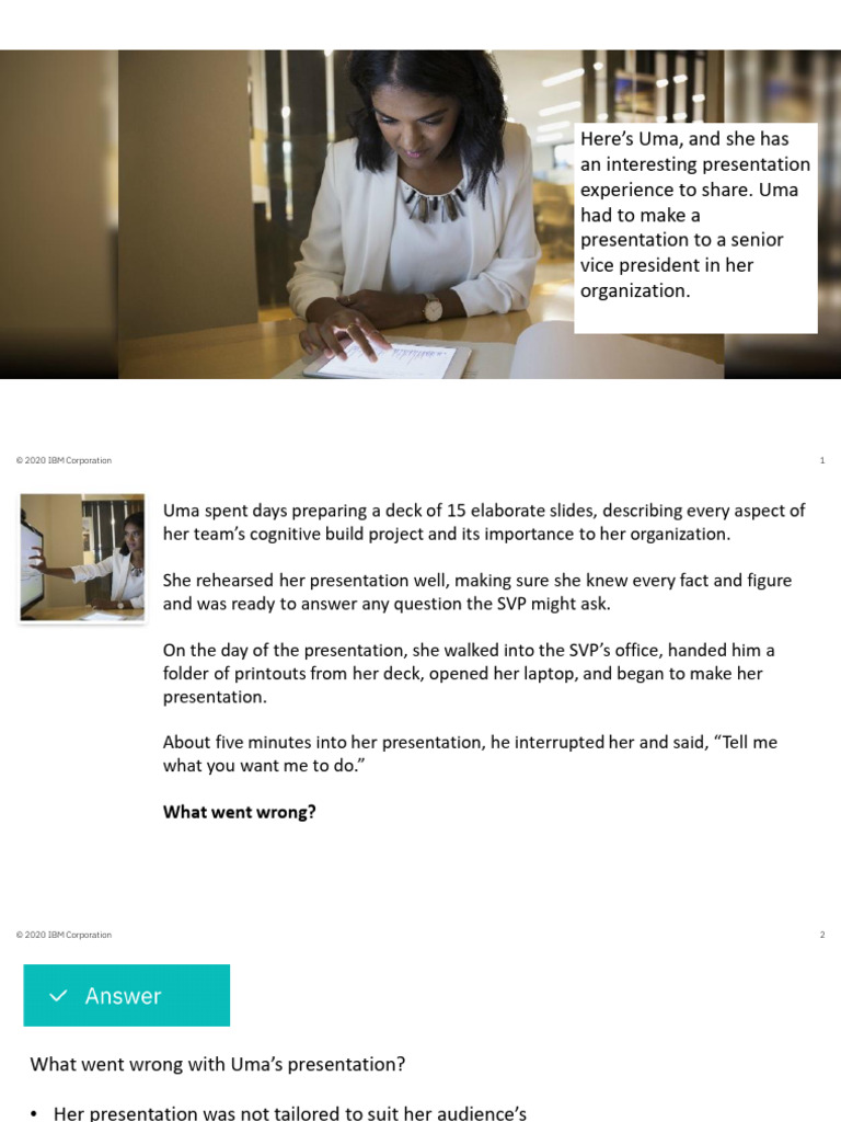 Present with Purpose - 2. Identify your audience_en | PDF