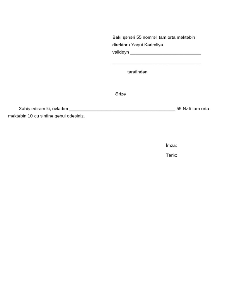 10cu Sinif Erize | PDF