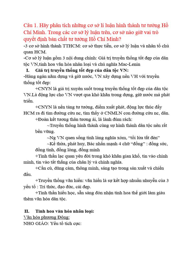 Tư Tư NG HCM Y23 | PDF