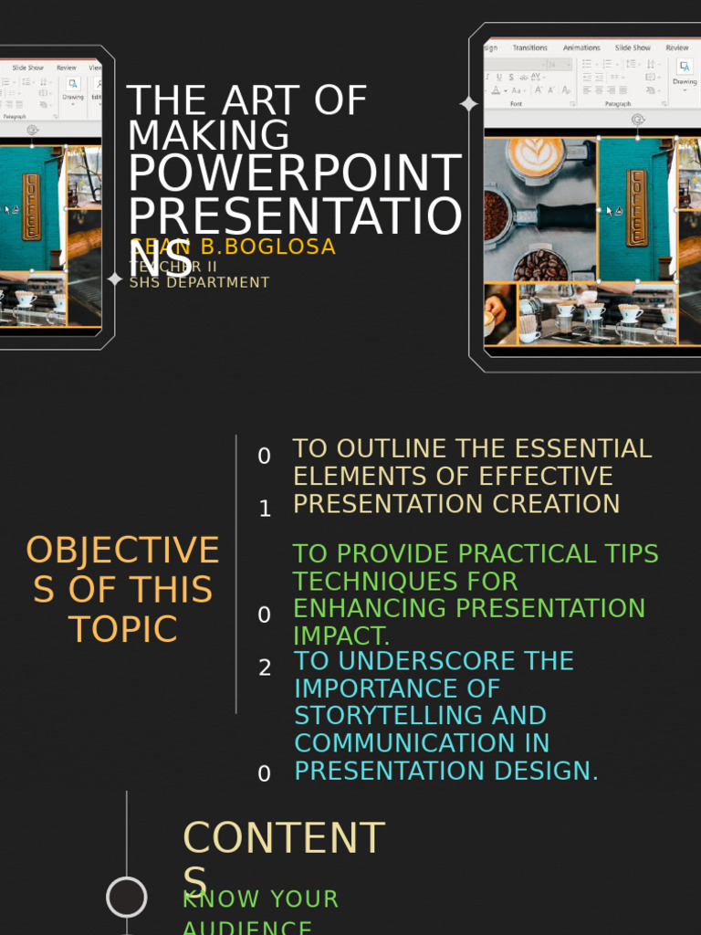 PowerPoint Tips for Teachers | PDF | Microsoft Power Point | Cognition