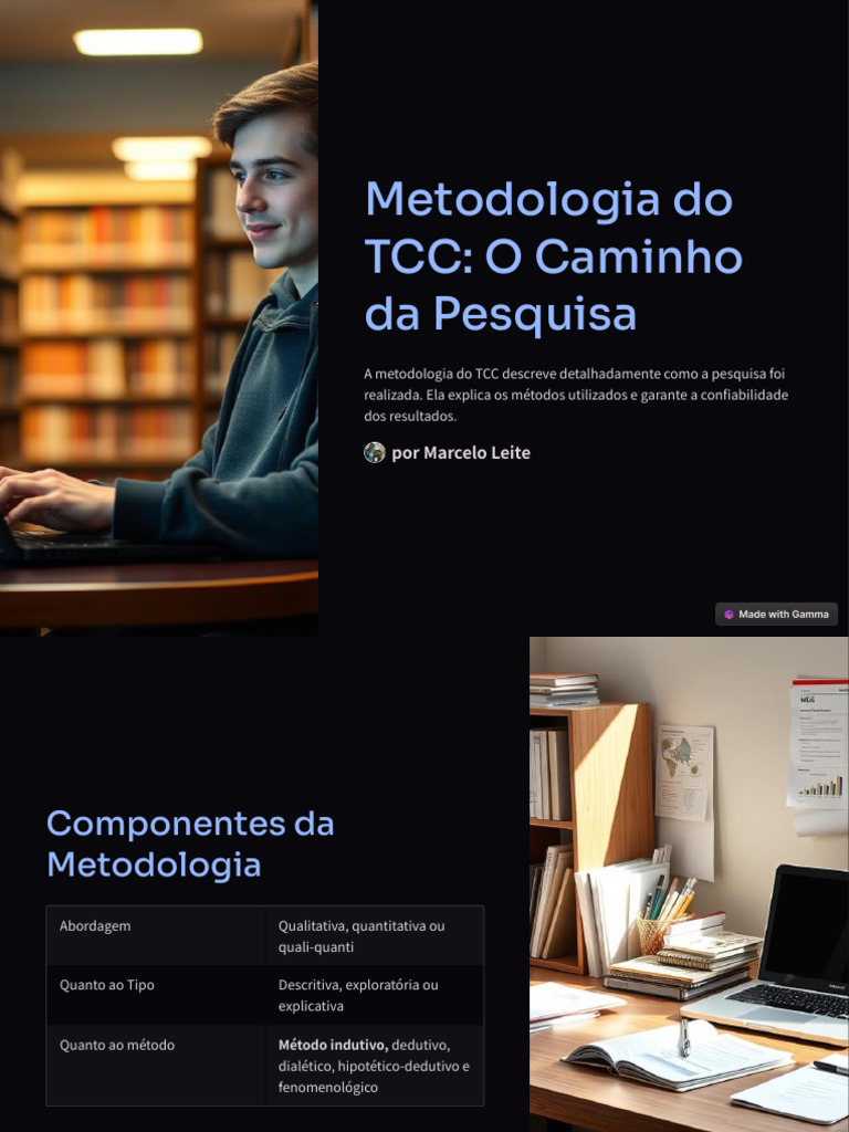 Metodologia Do TCC O Caminho Da Pesquisa | PDF | Método científico | Pesquisa qualitativa