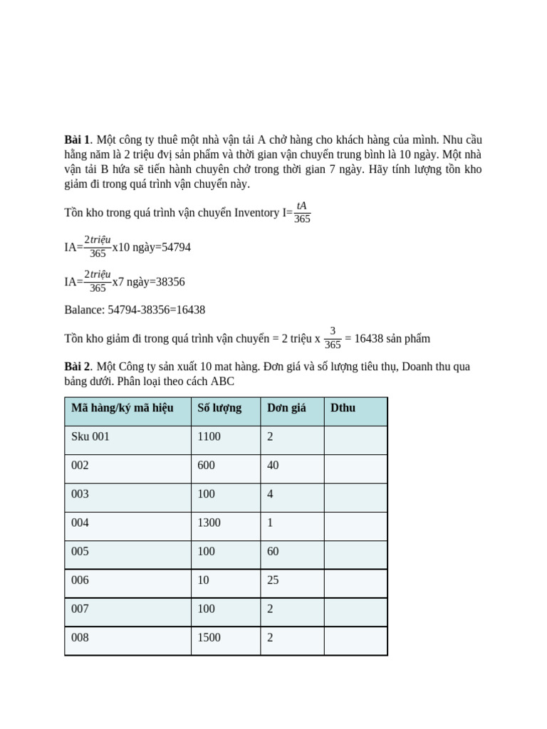 K22_LG__BT Chương 3 | PDF