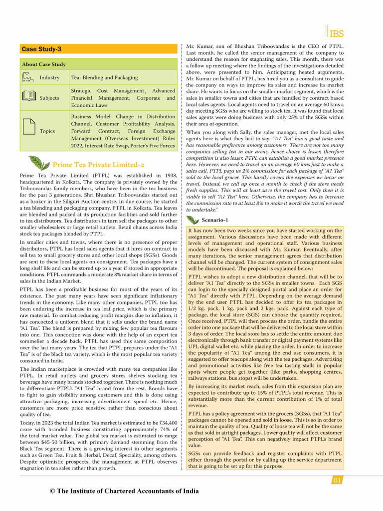 Ibs New Case Study | PDF