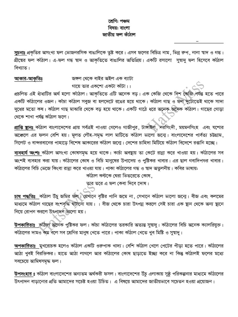 Bangla Paper | PDF