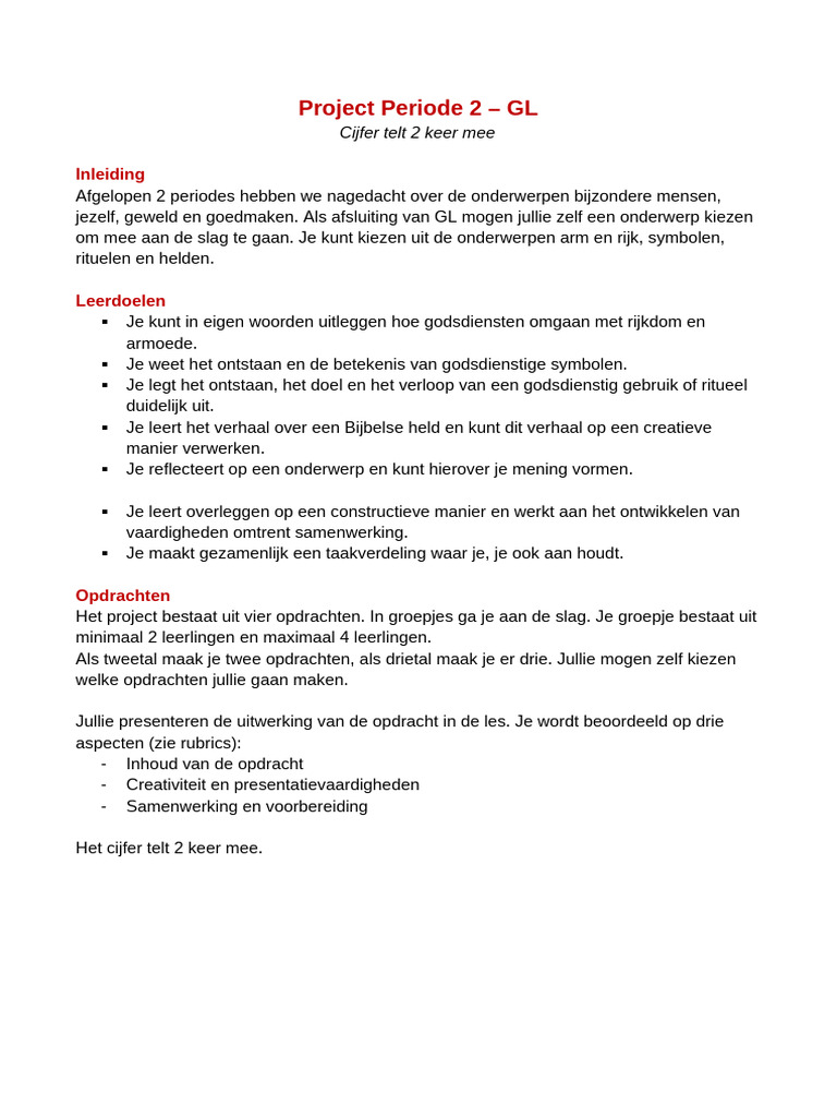 Project Periode 2 | PDF