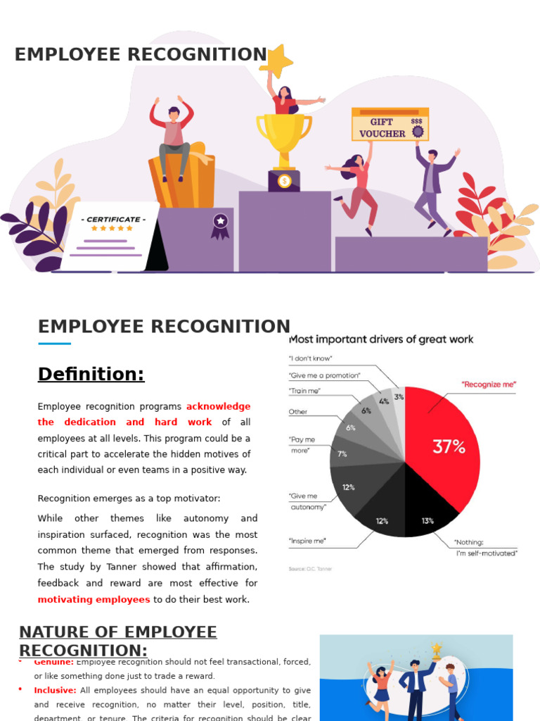 Employee Recognition | PDF | Employee Relations | Workplace
