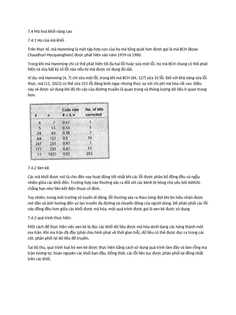 Advance Block Coding | PDF