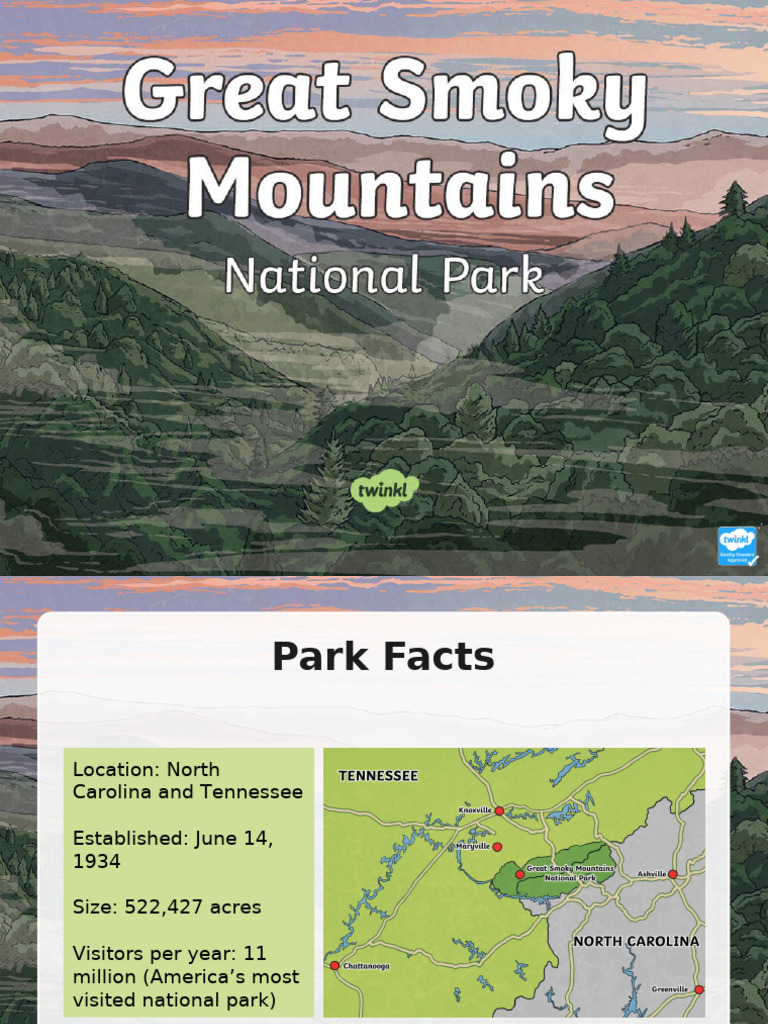 Us2 G 41 Great Smoky Mountain National Park Powerpoint English Ver 1 ...