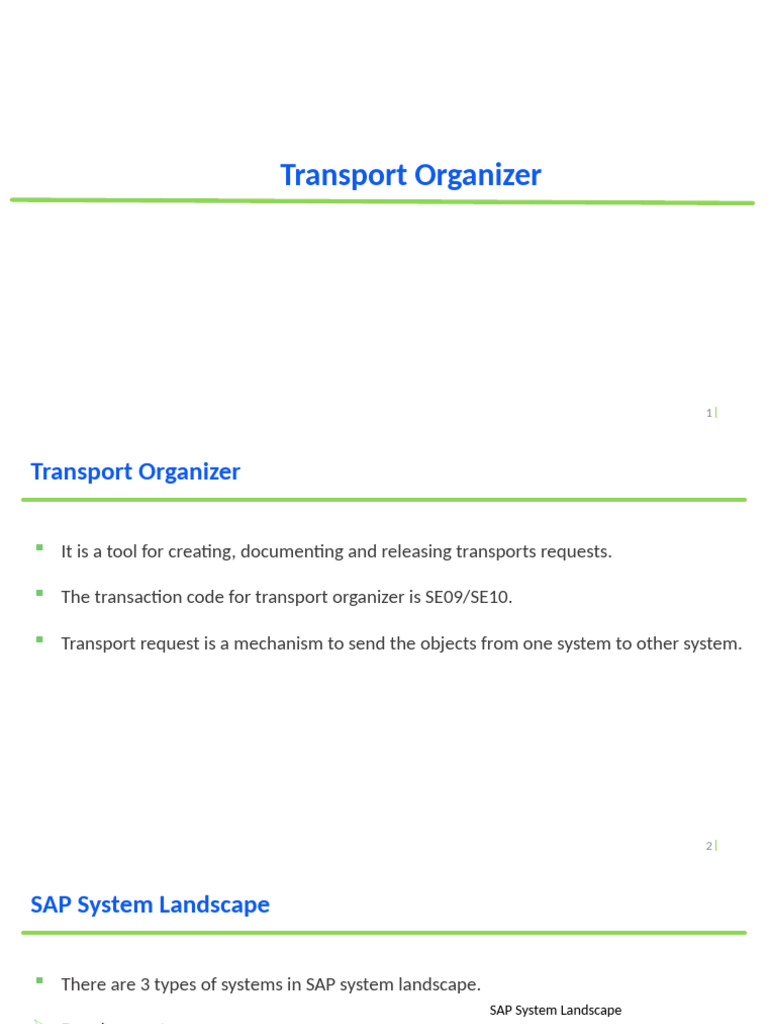 16 - Transport Organizer | PDF | Computer Architecture | Information Technology