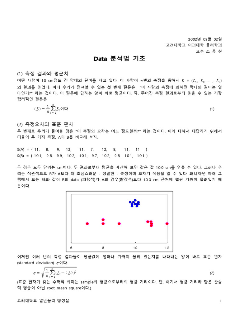 Data Analysis Basics Pdf