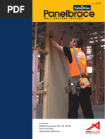 GIB EzyBrace System Sheet BL1 H | PDF | Screw | Drywall