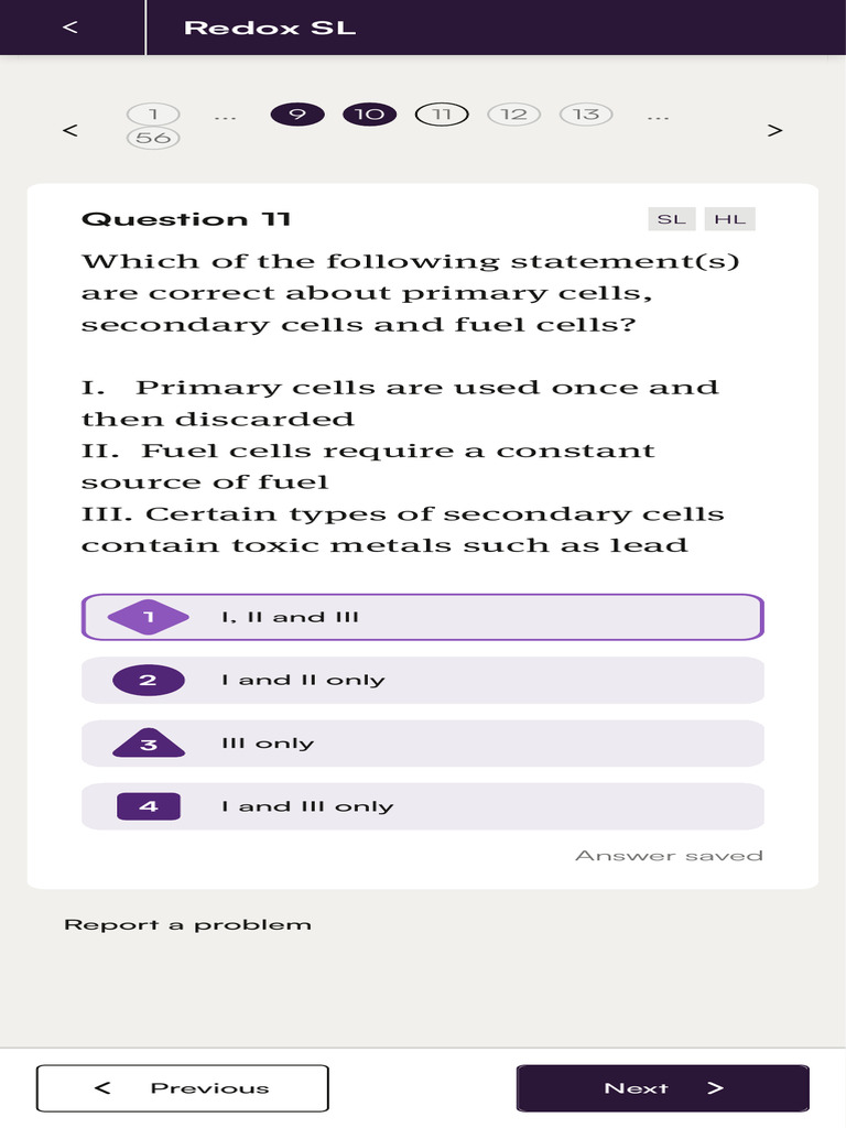Redox SL Take Question Assignment IB DP Chemistry SLHL FE2025 (NEW) | PDF