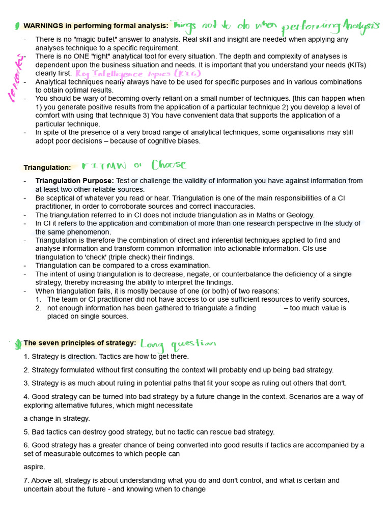 test 2 questions | PDF | Strategic Management | Information test 2 questions | PDF | Strategic Management | Information