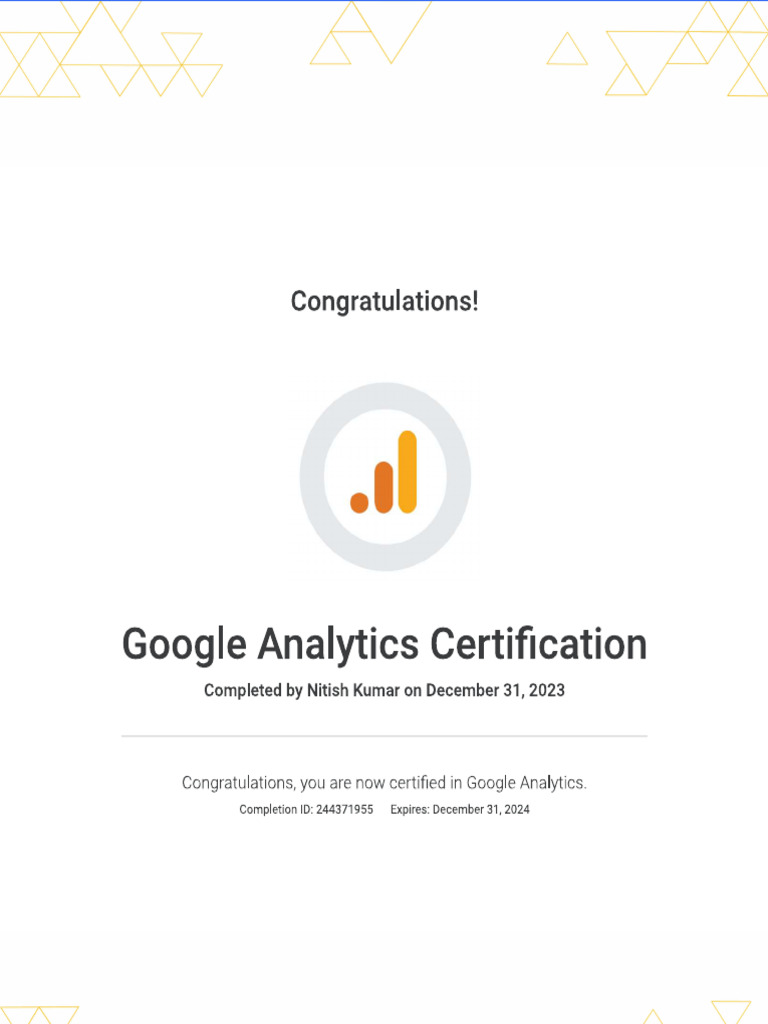 Google Analytics | PDF