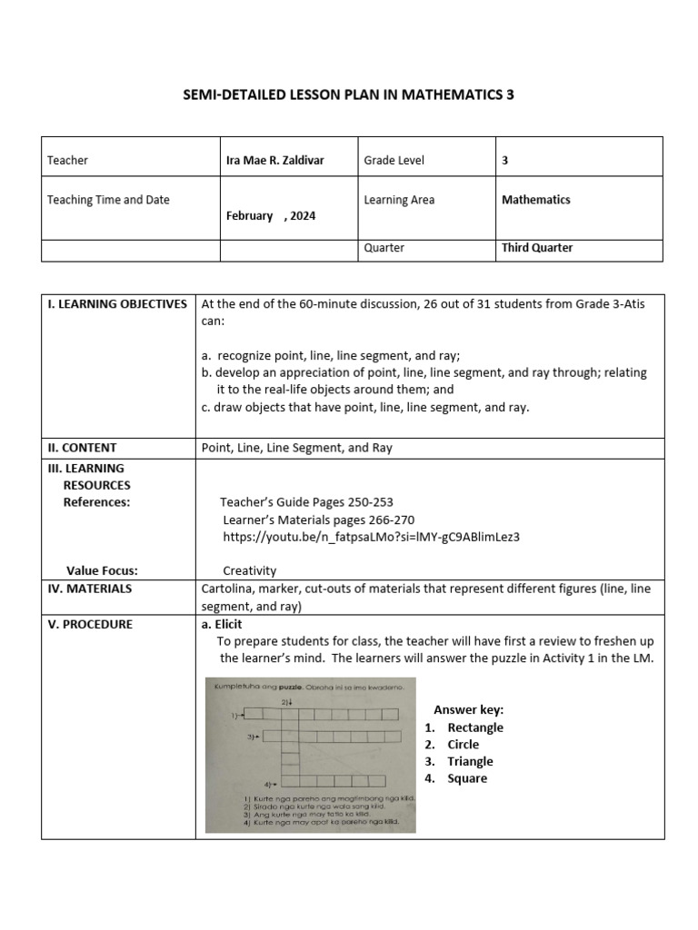 Lesson Plan | PDF | Human Communication | Pedagogy