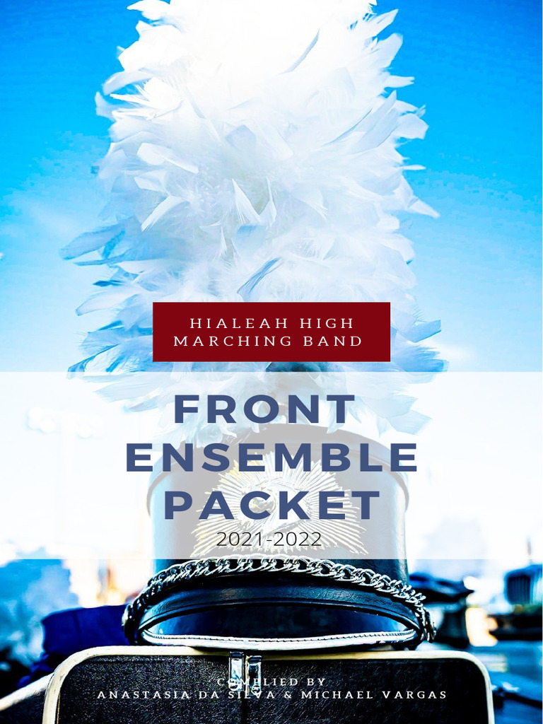 Hialeah High Front Ensemble Packet 2021-2022 | PDF