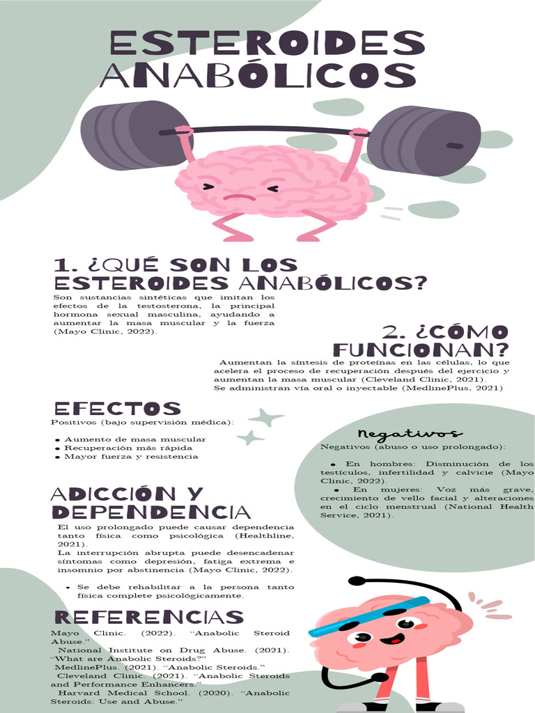 Efectos y riesgos de los esteroides anabólicos | PDF