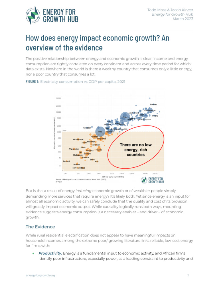 2023 Update Energy and Job Creation 2 | PDF | Economic Growth | Consumption (Economics)