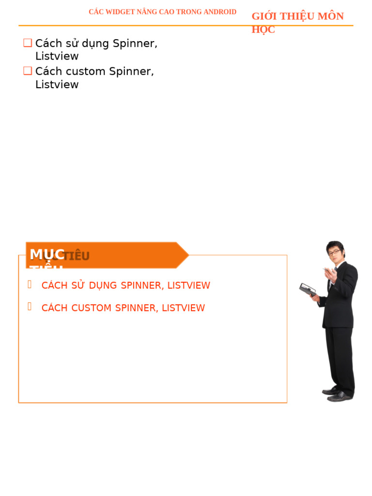 Slide05 Spinner ListView | PDF