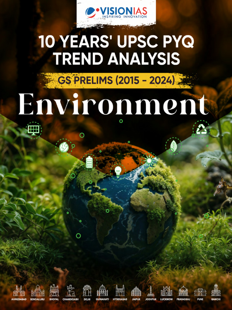 VisionIAS Research and Analysis December 2024 Environment (10 Years UPSC PYQ Trend Analysis ...