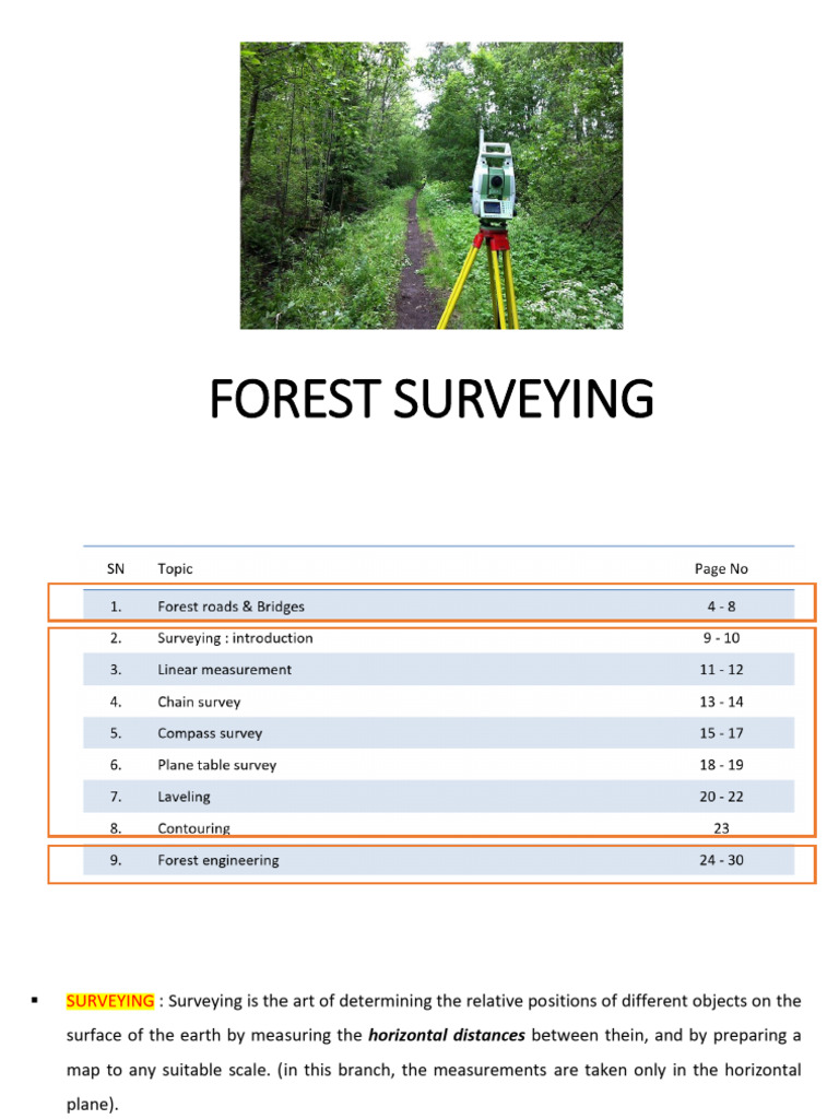 Surveying and Leveling | PDF