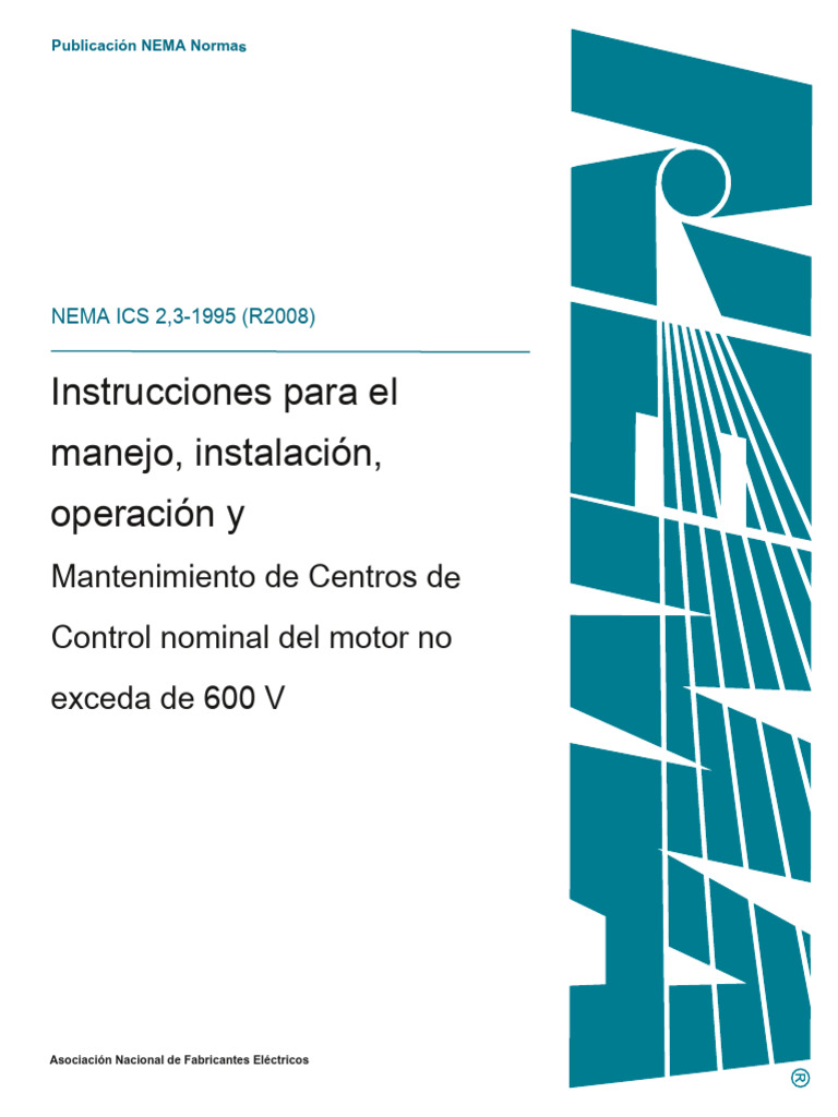 NEMA ICS 2.3-1995 (R2008) .En - Es | PDF