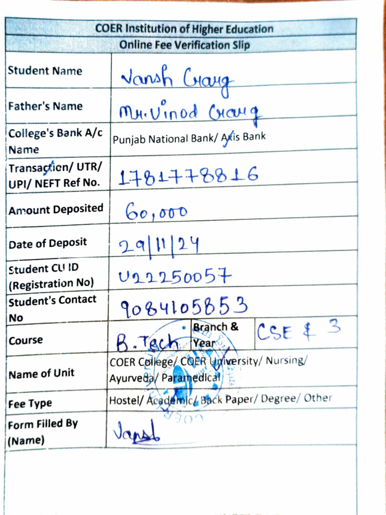 Reciept | PDF