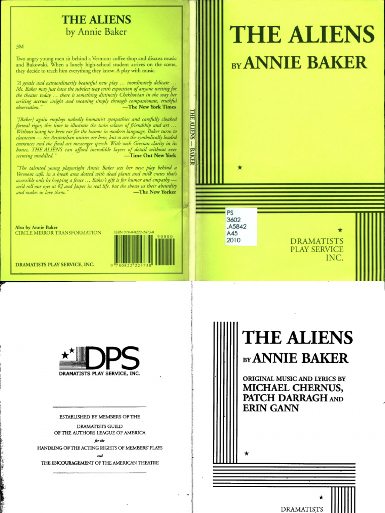 Baker, Annie - The Aliens - Script (2010) | PDF