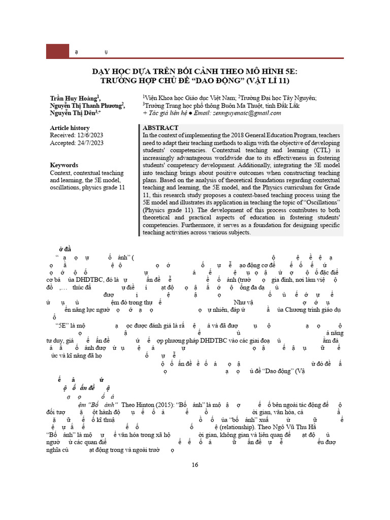 Nguyn TH DN V Cs | PDF