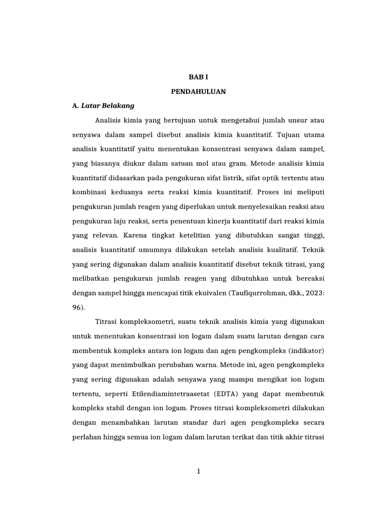 LP 5 TITRASI KOMPLEKS | PDF