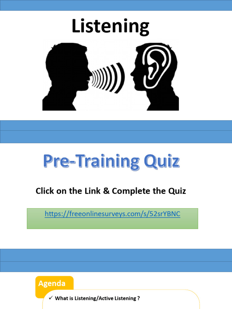 Mastering Active Listening Skills | PDF | Nonverbal Communication ...