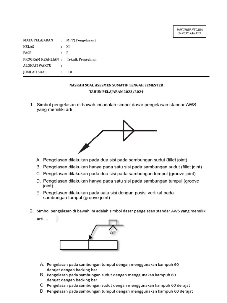 Naskah Soal MPP | PDF