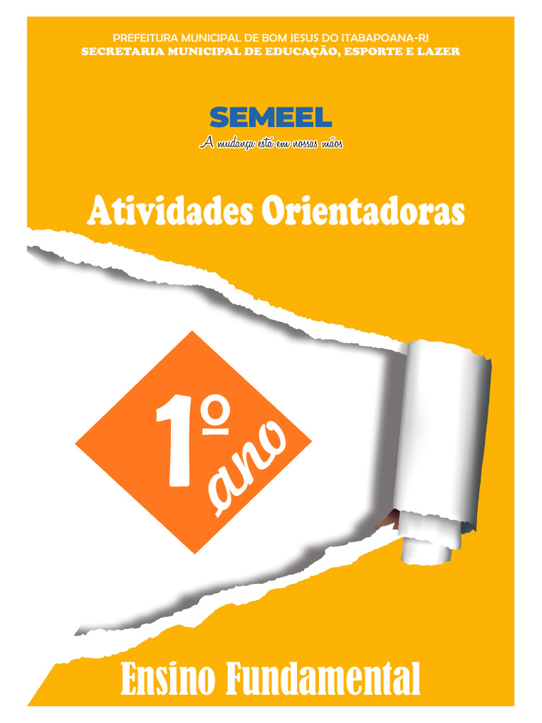 ATIVIDADES-1o-ANO-3a-SEMANA-ABRIL | PDF