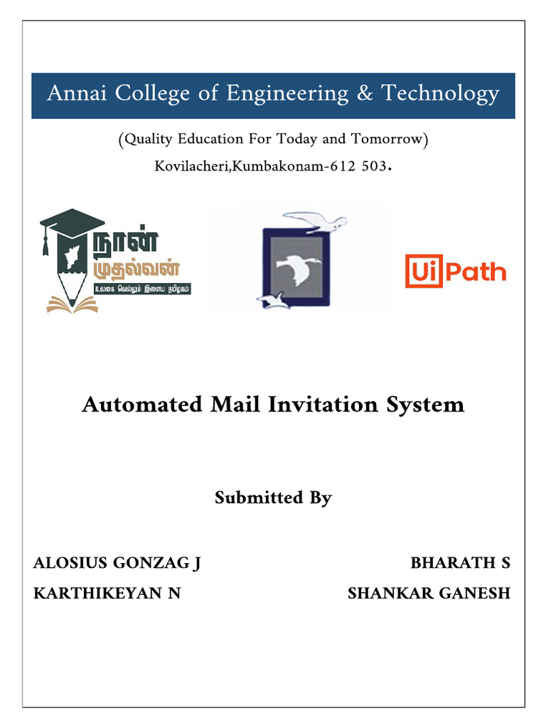 Org Uipathnaan Mudhalvan Pdf Email Address Microsoft Excel 