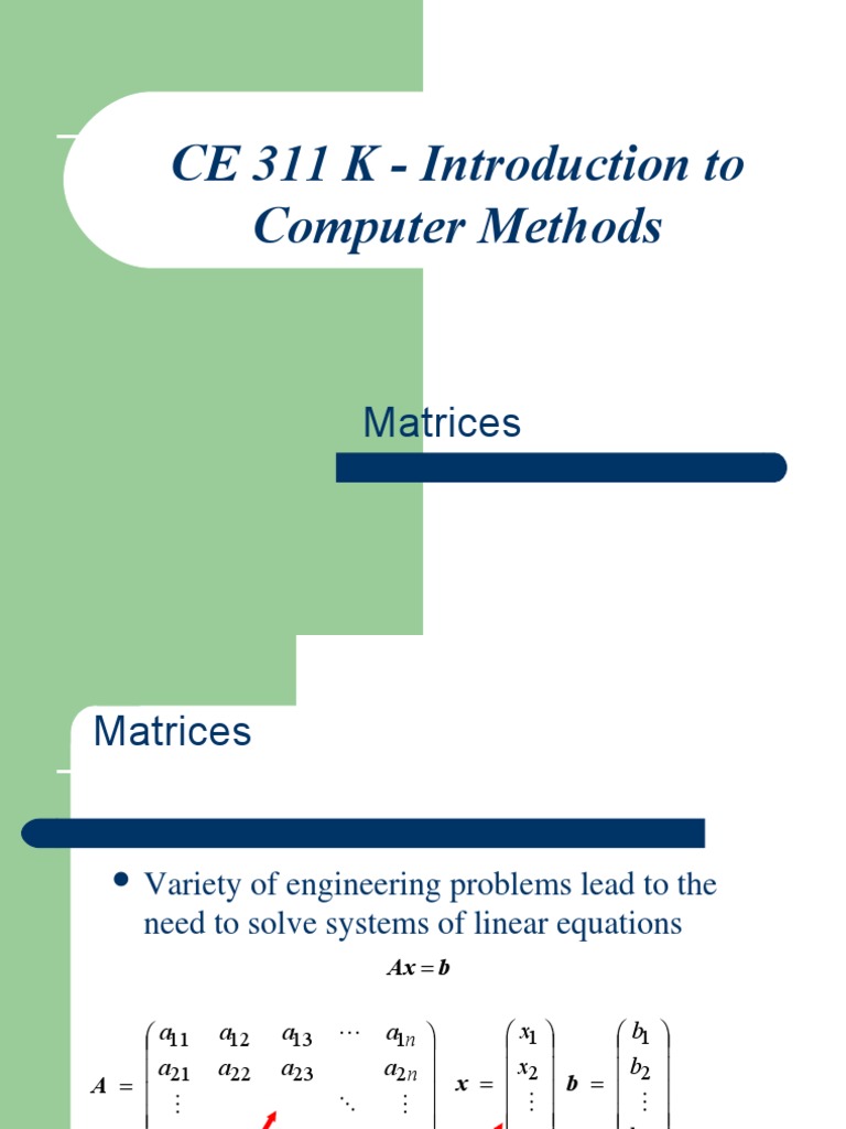 Cours de Matrices | PDF | Matrix (Mathematics) | Algebra