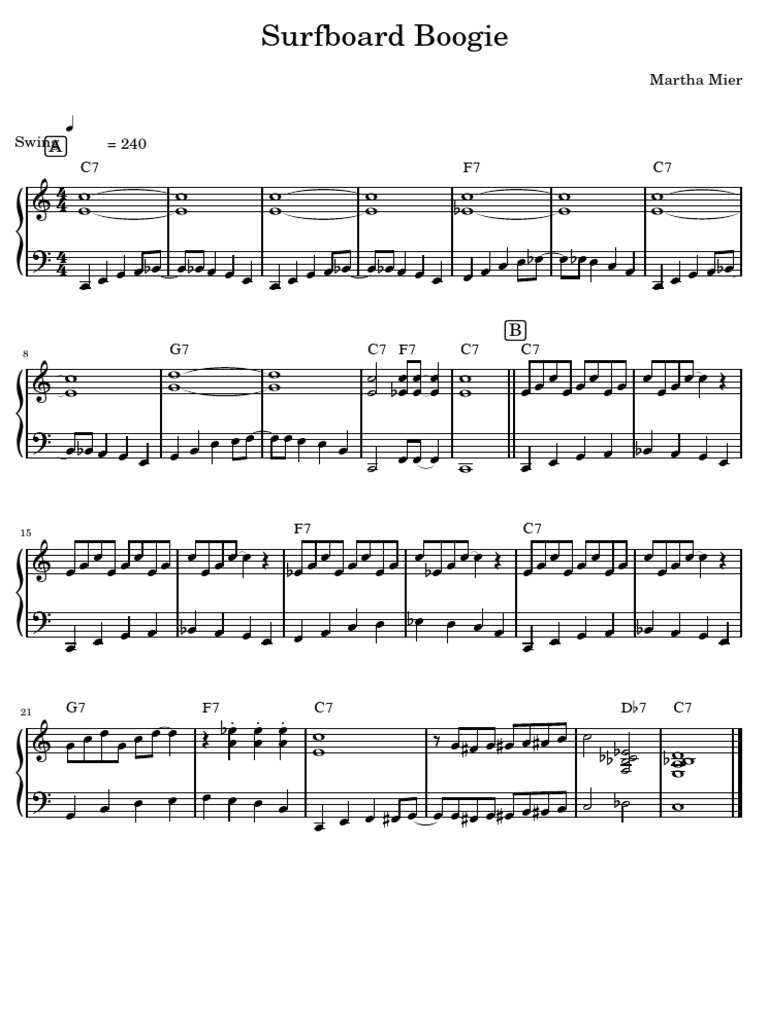 Surfboard Boogie | PDF