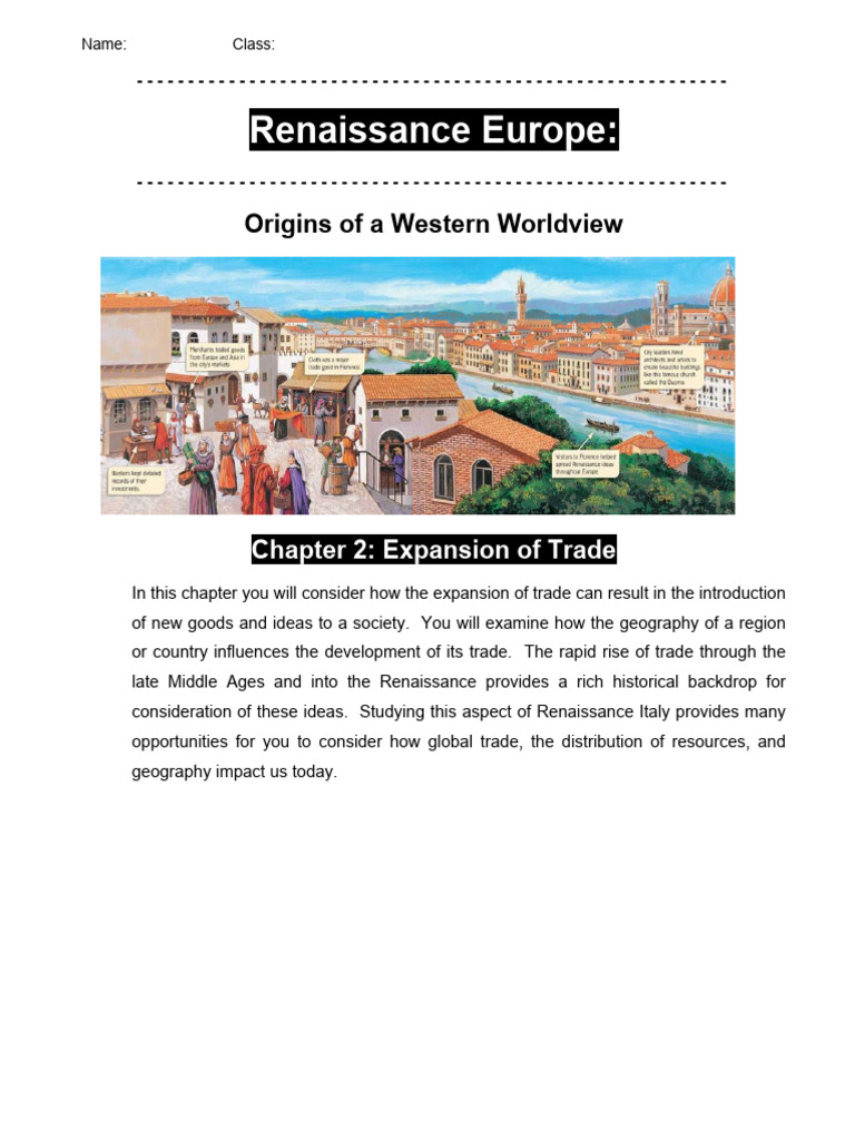Expansion of Trade (1) | PDF | Trade | Italy