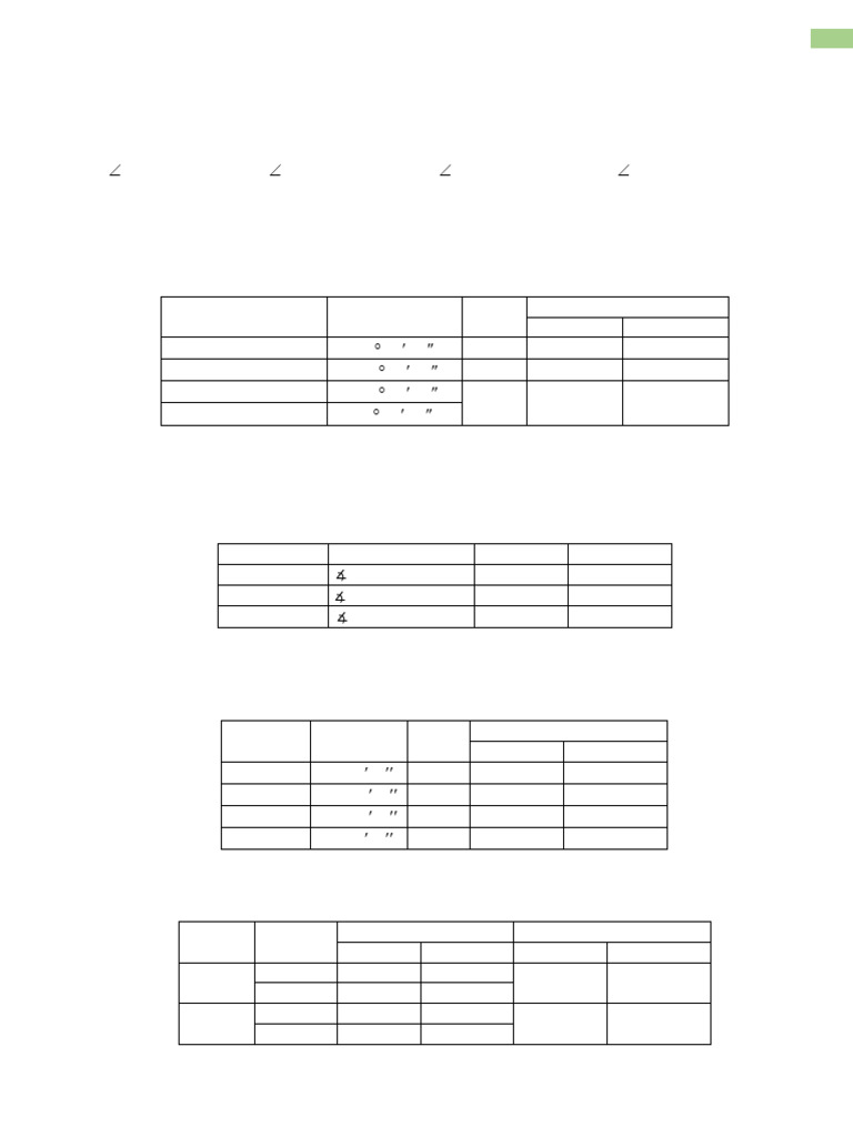Resection and Intersection Techniques | PDF | Surveying | Geometric ...