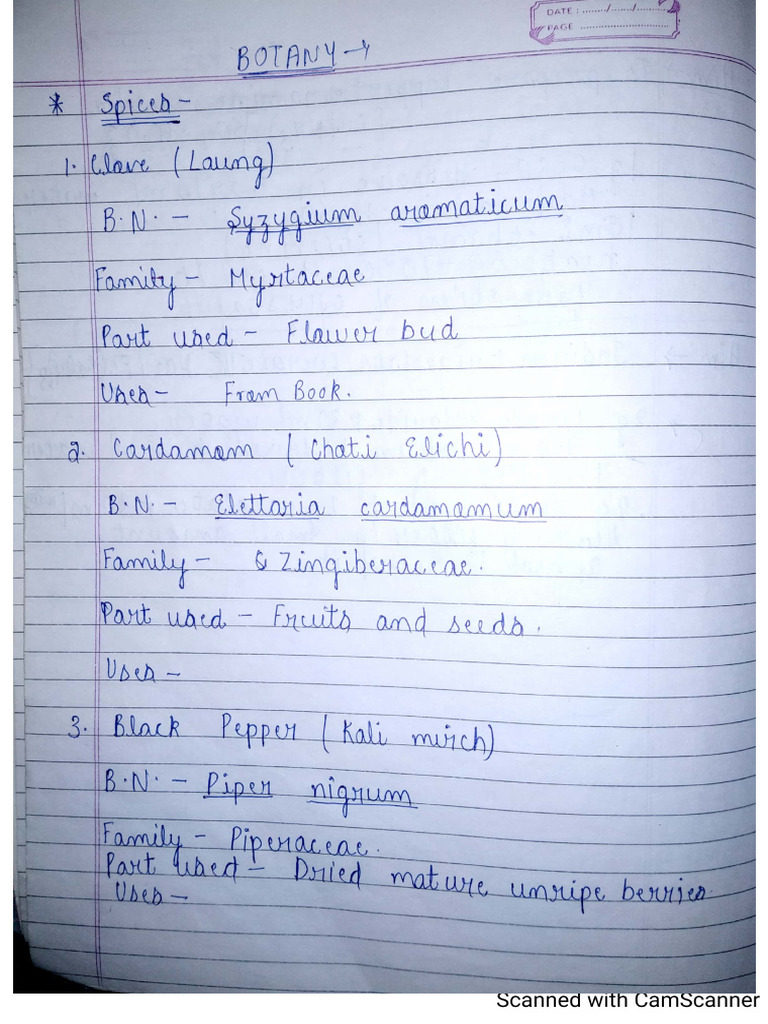 Botany Plant Utilization | PDF