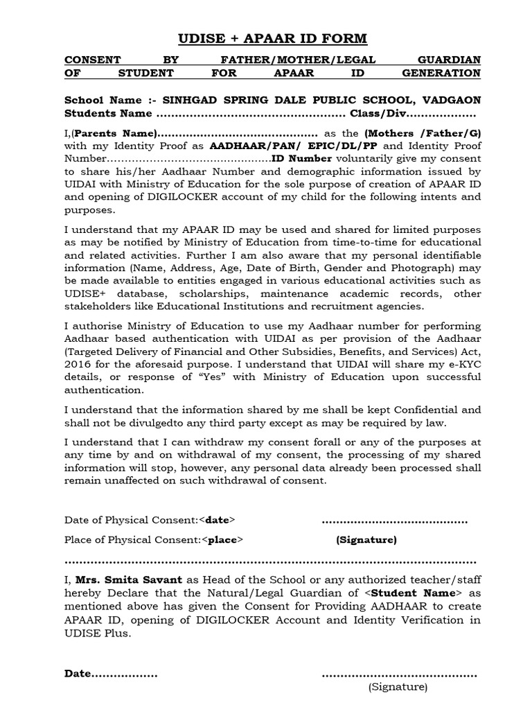 Consent_form_APAAR | PDF | Human Rights | Authentication