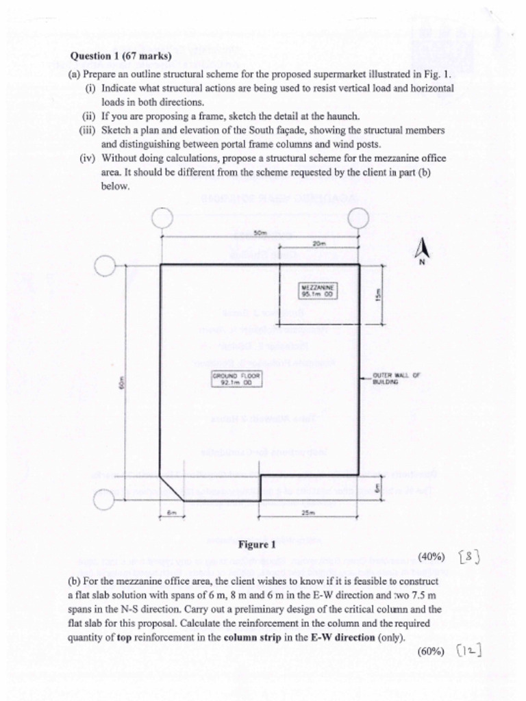 Exam 1819 Sem1 with solution | PDF