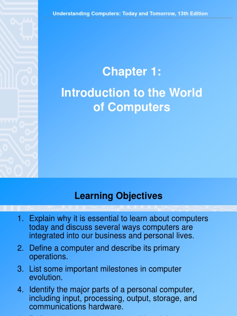 Introduction to Computers Today | PDF | Personal Computers | World Wide Web