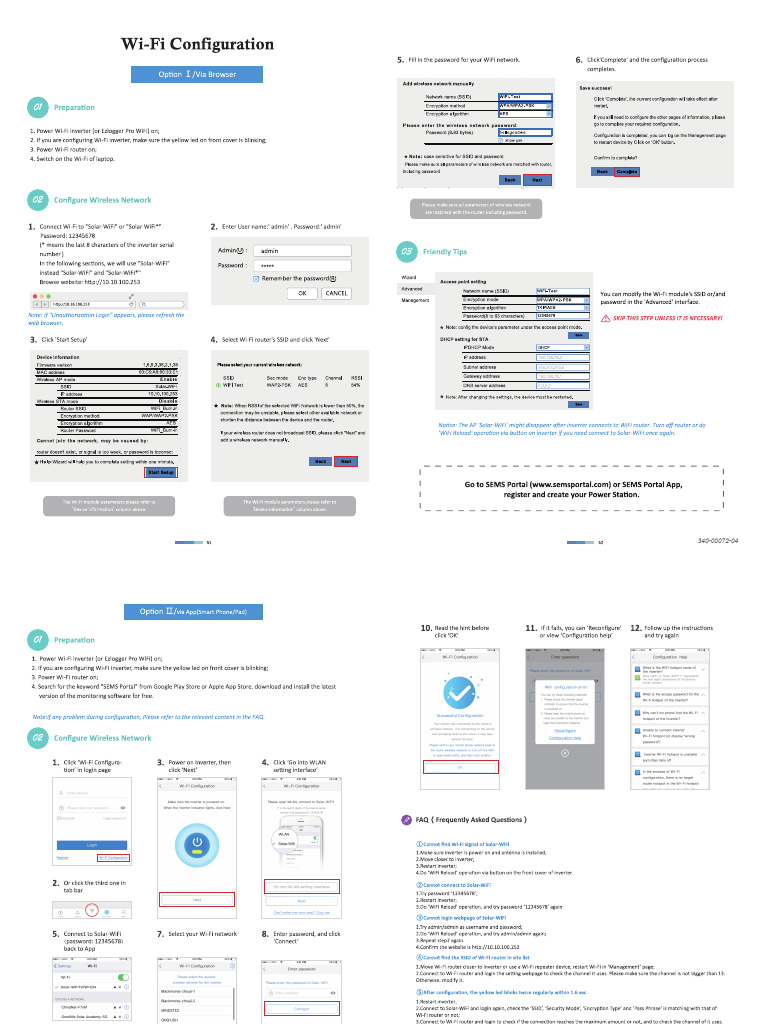 Wi-Fi Connection Guide v04 | PDF