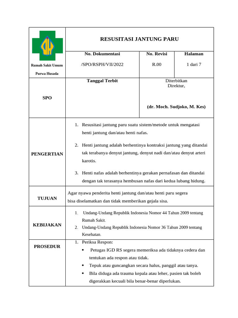 05 Resusitasi Jantung Paru | PDF